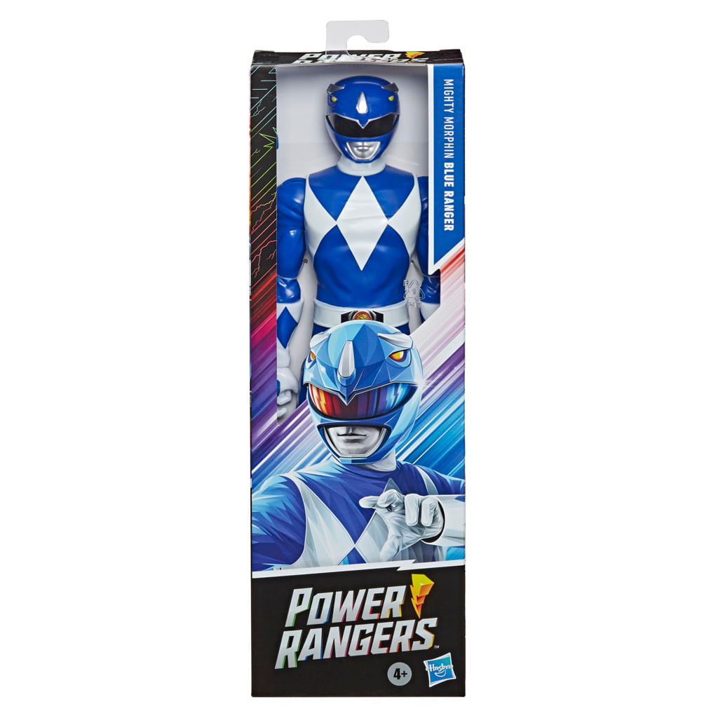 Boneco - Power Rangers - Mighty Morphin - Ranger Azul - Hasbro