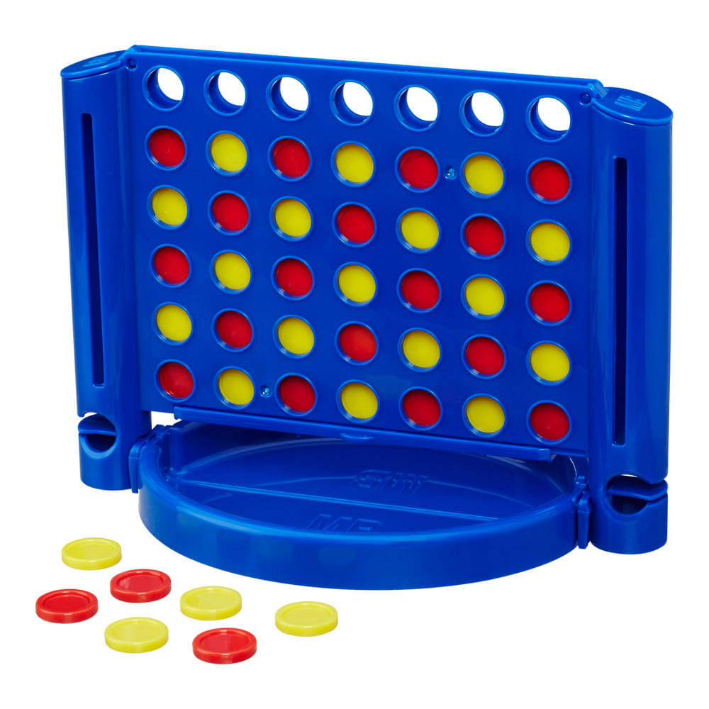 Confira Jogo Clássico - Connect 4 - Grab & Go - 02 Jogadores - Hasbro ...