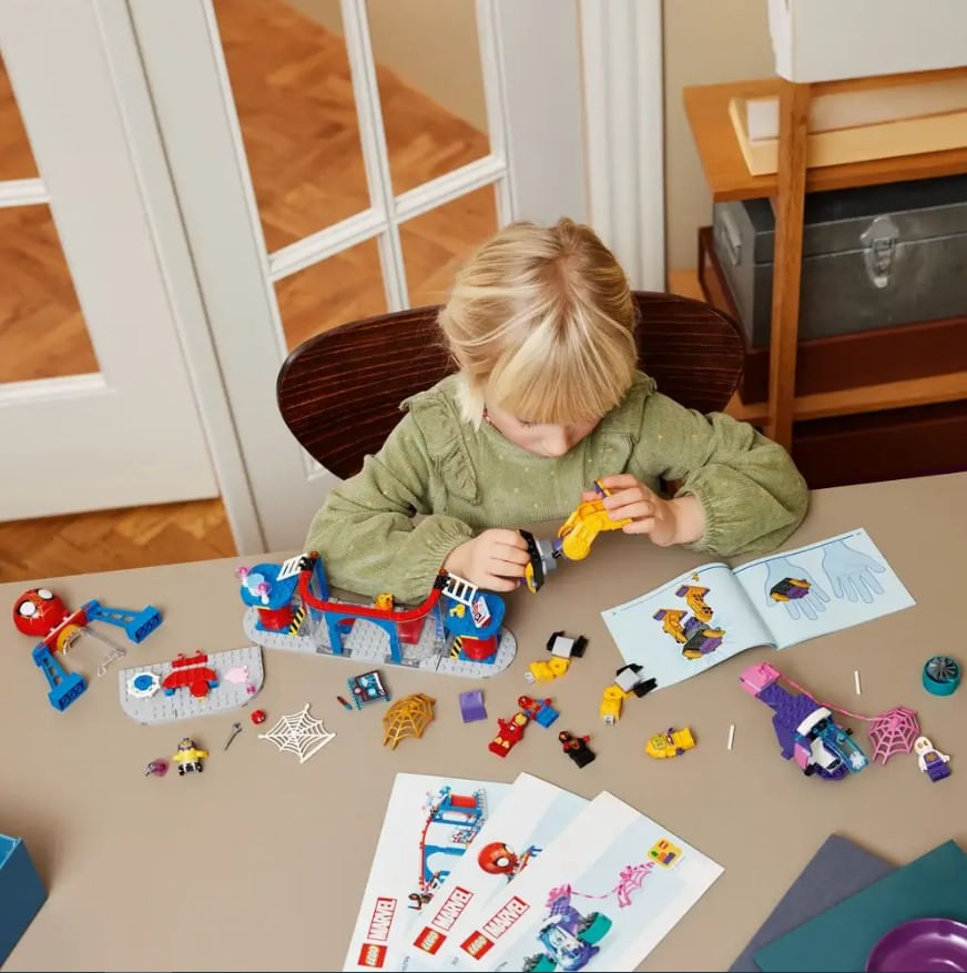 Sede do Spidey Team Spidey Web Spinner - Lego 10794