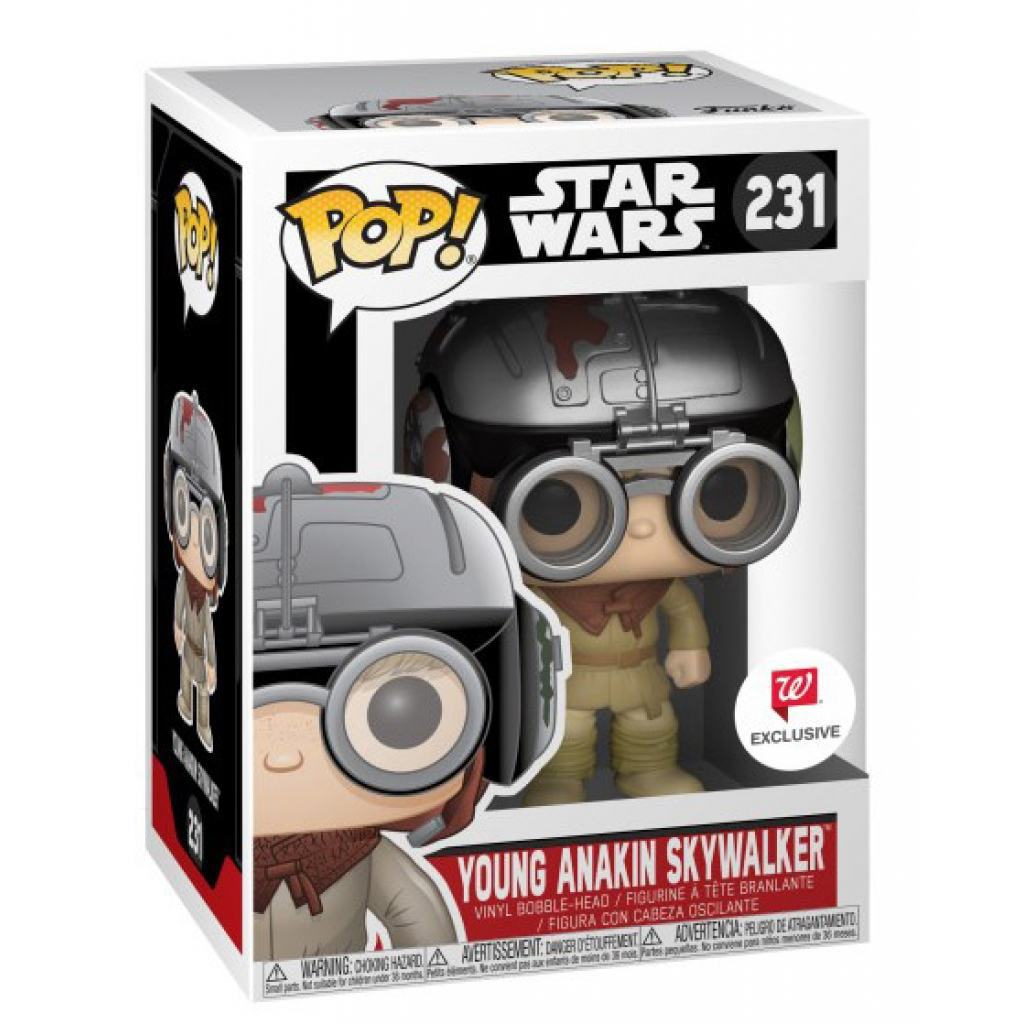 Confira Mini Boneco - Star Wars - Funko POP - Young Anakin Skywalker ...