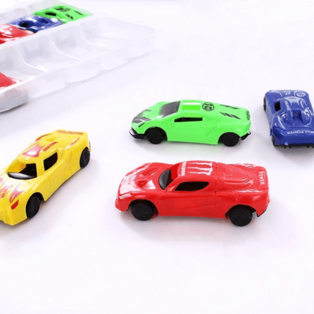 Kit de 20 Carrinhos em Miniatura Coleção Coloridos WellKids