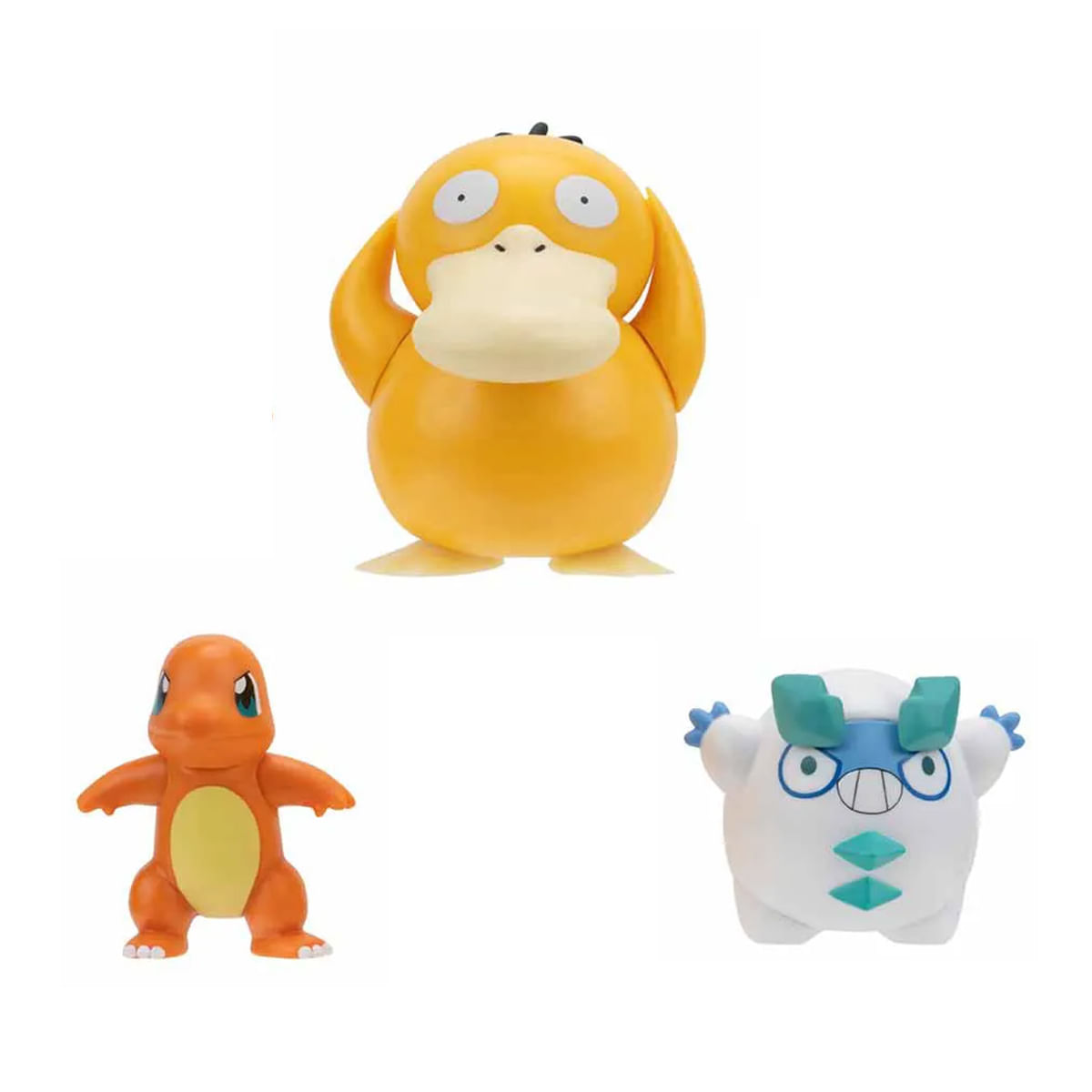 Pokémon Battle Figure Set Bonecos Pokemon Galarian Darumaka Psyduck E ...