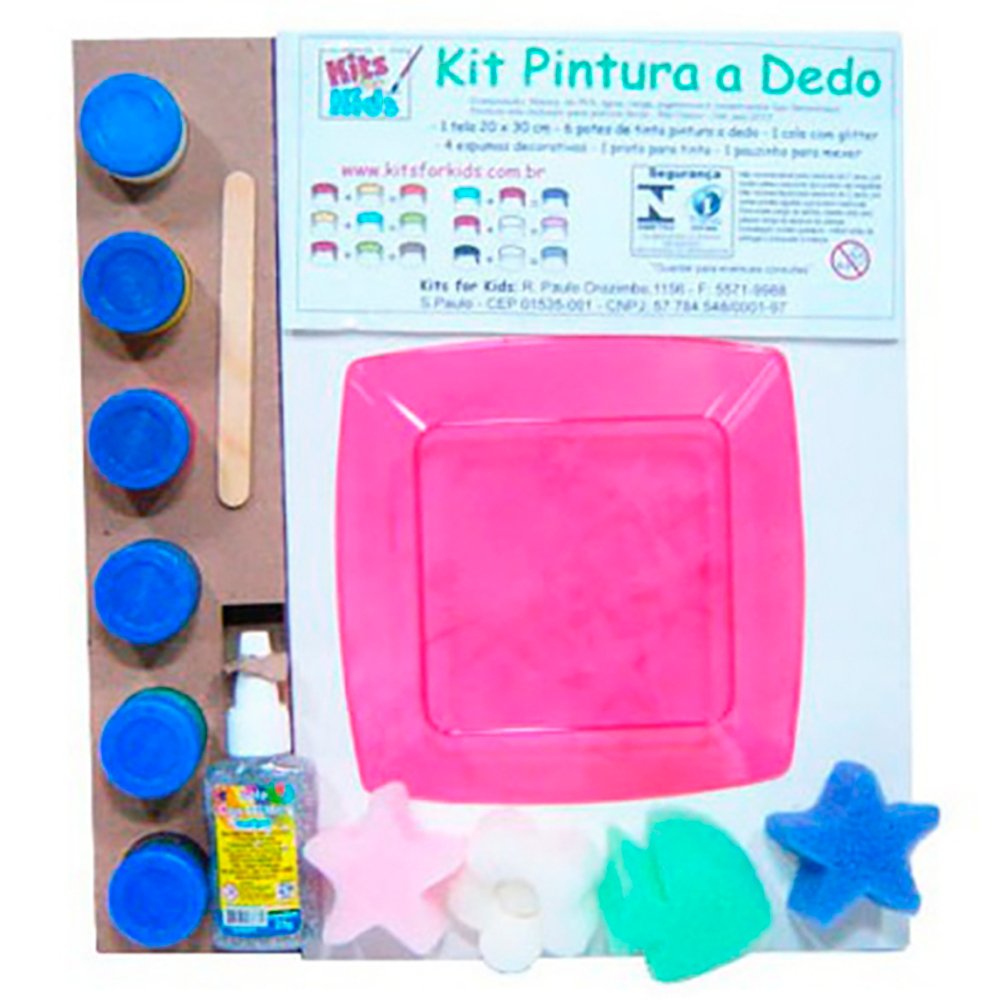 Kit Pintura a Dedo - Kits for Kids