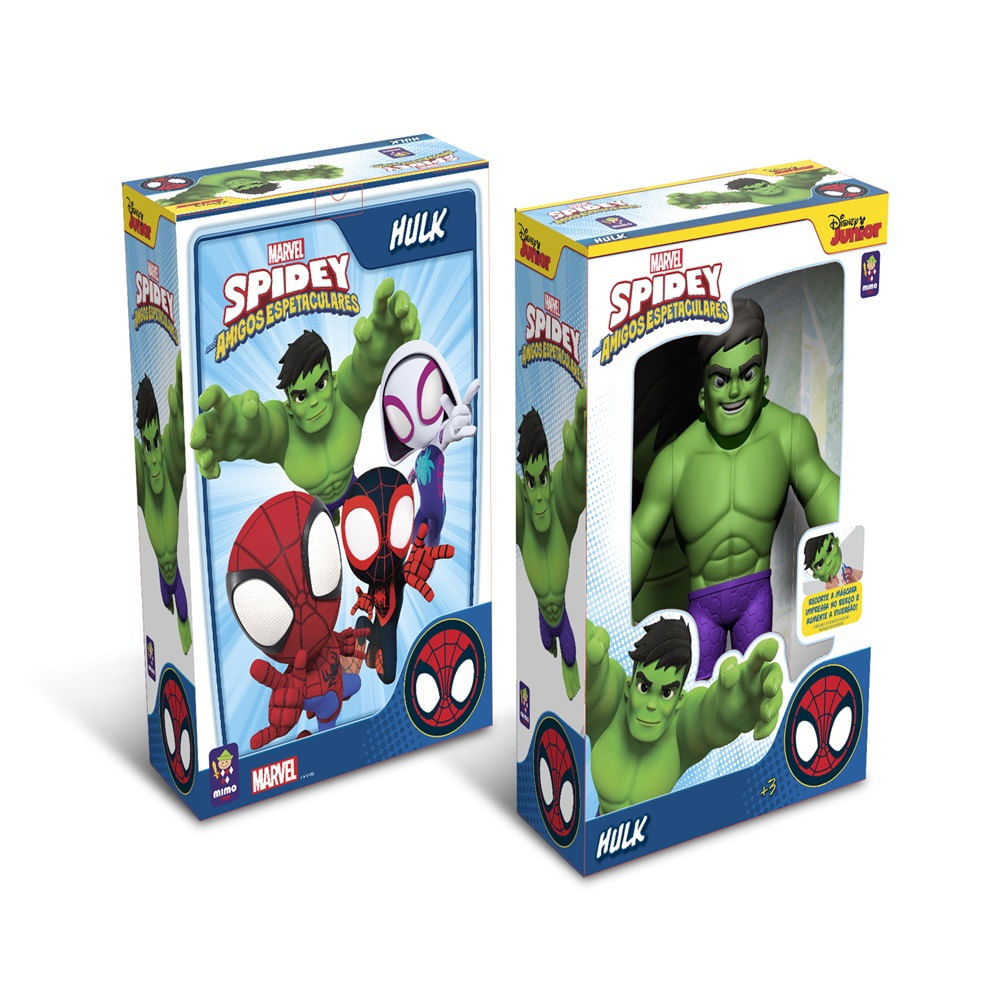 Boneco de Ação - Hulk - Marvel - Amazing Friends - Mimo