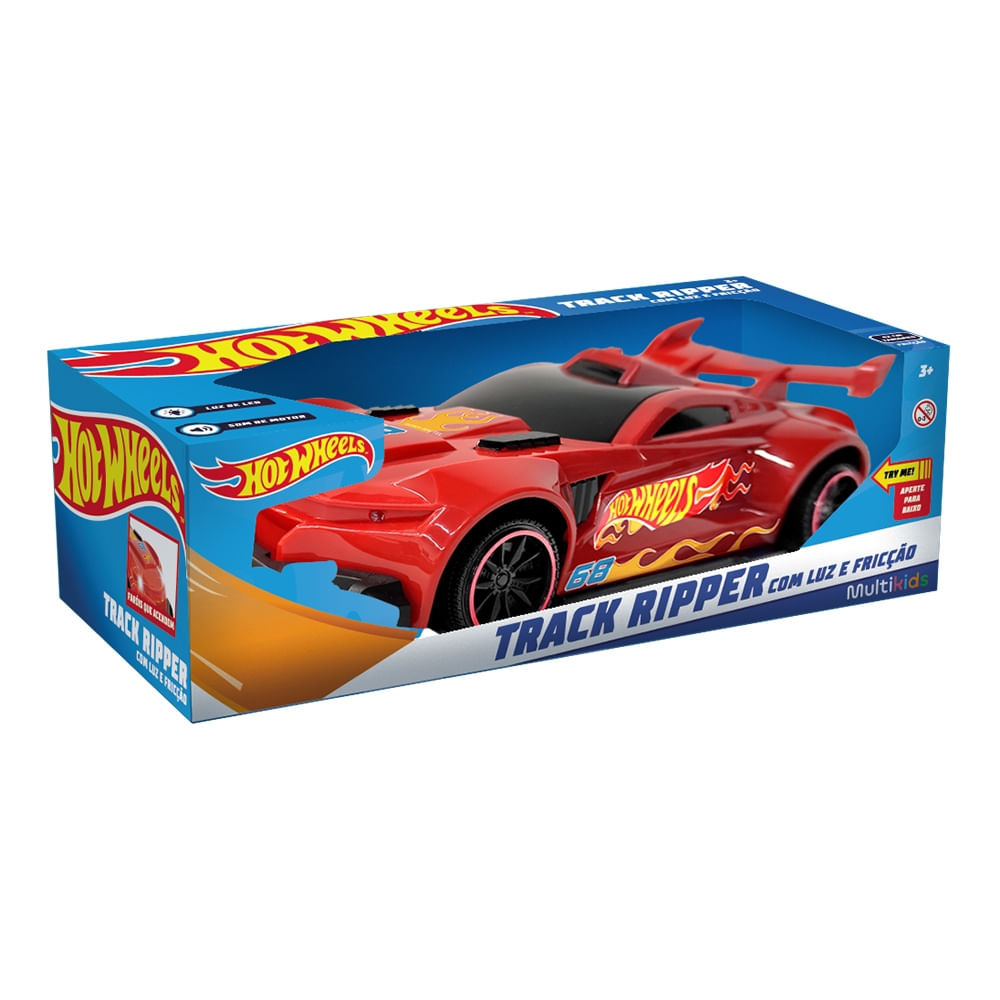 Confira Carrinho - Hot Wheels - Track Ripper - Vermelho - Multikids ...