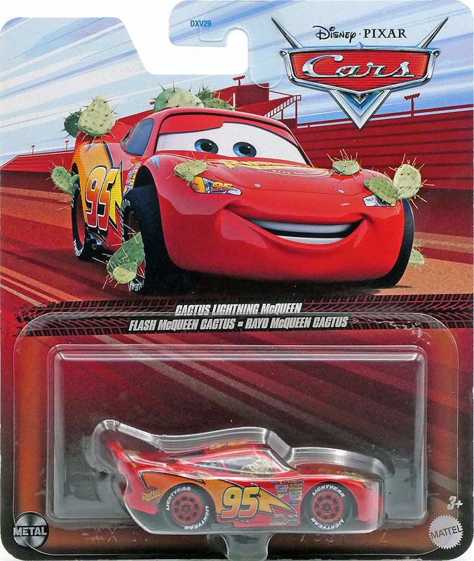 Carros Disney Cars Cactus Mcqueen Mattel DXV29 - Ri Happy