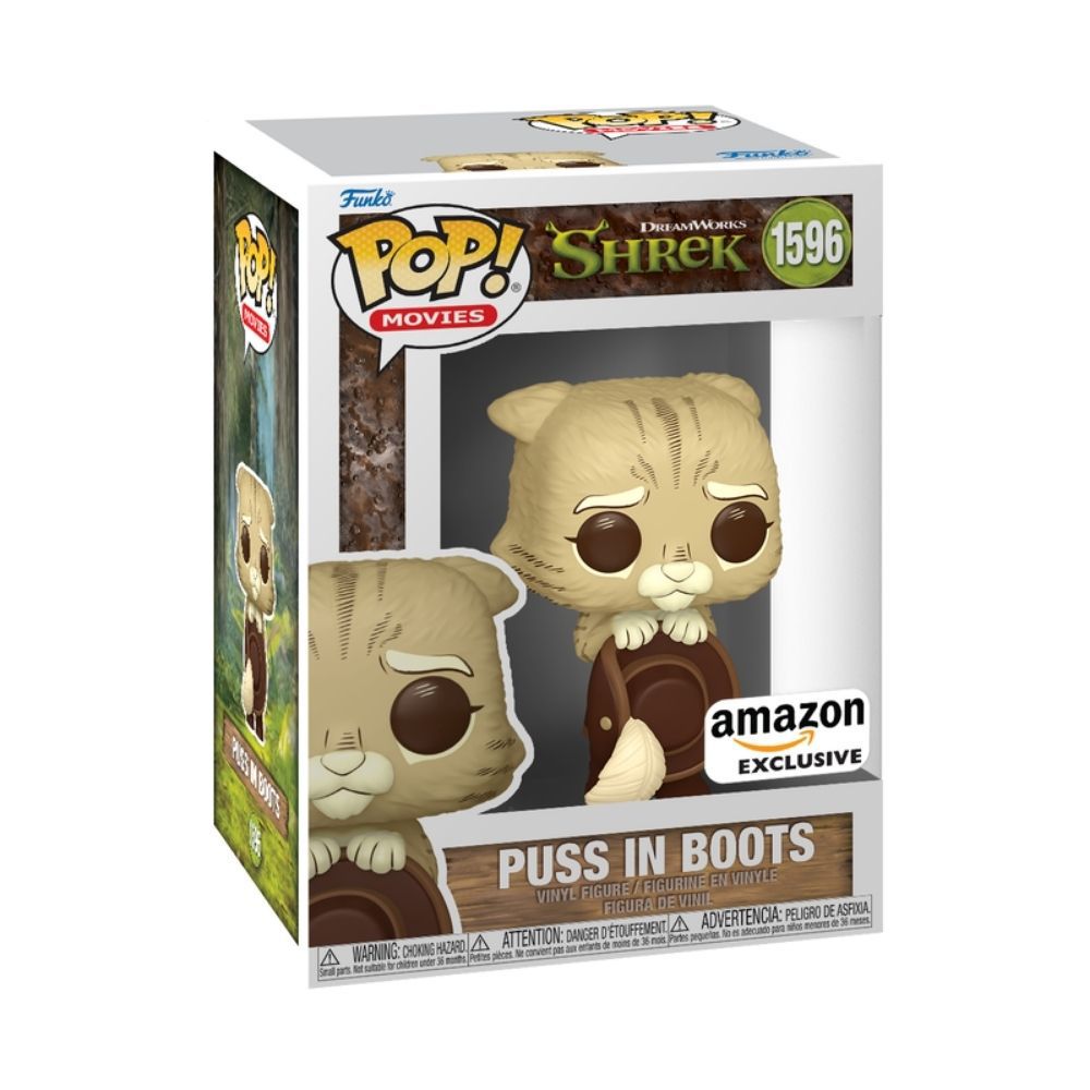 Boneco - Funko Pop - Gato de Botas - DreamWorks - Shrek 30 Anos ...