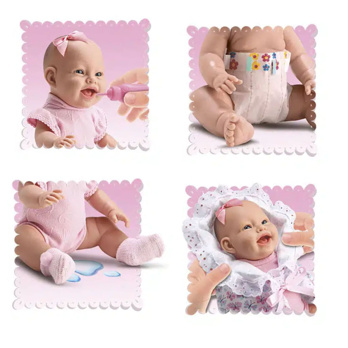 Boneca Lovely Babies Reborn Faz Xixi - Bambola - Ri Happy