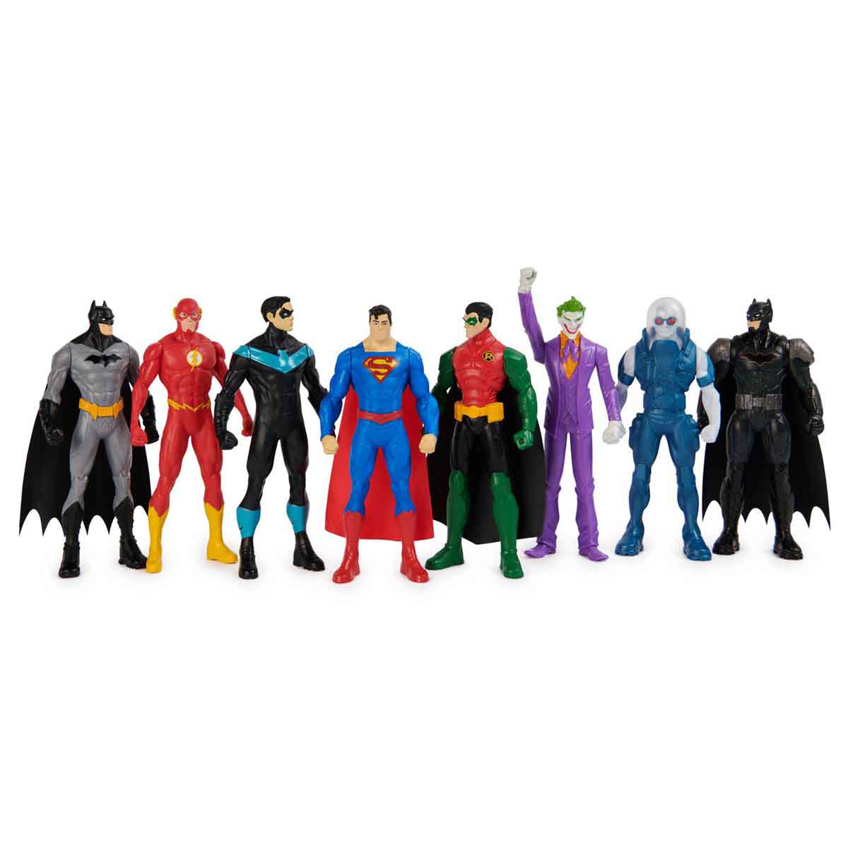 8 Bonecos Heróis e Vilões da DC de 15cm - Batman - Ri Happy