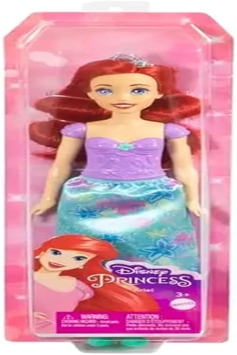 Boneca Princesas Disney - Ariel Saia Estampada Hlx30 - Ri Happy