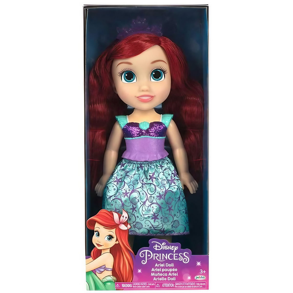 Boneca Princesas Disney - Ariel - Multikids - Ri Happy