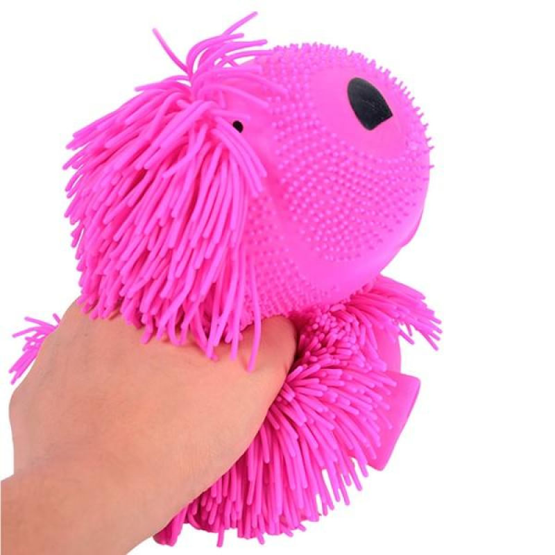 Fidget Mania FLOFYS Doguinho Rosa DM TOYS DMT6379 - Ri Happy