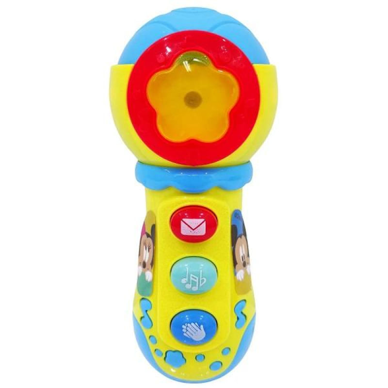 Microfone Infantil para Bebê Mickey Etitoys - Ri Happy