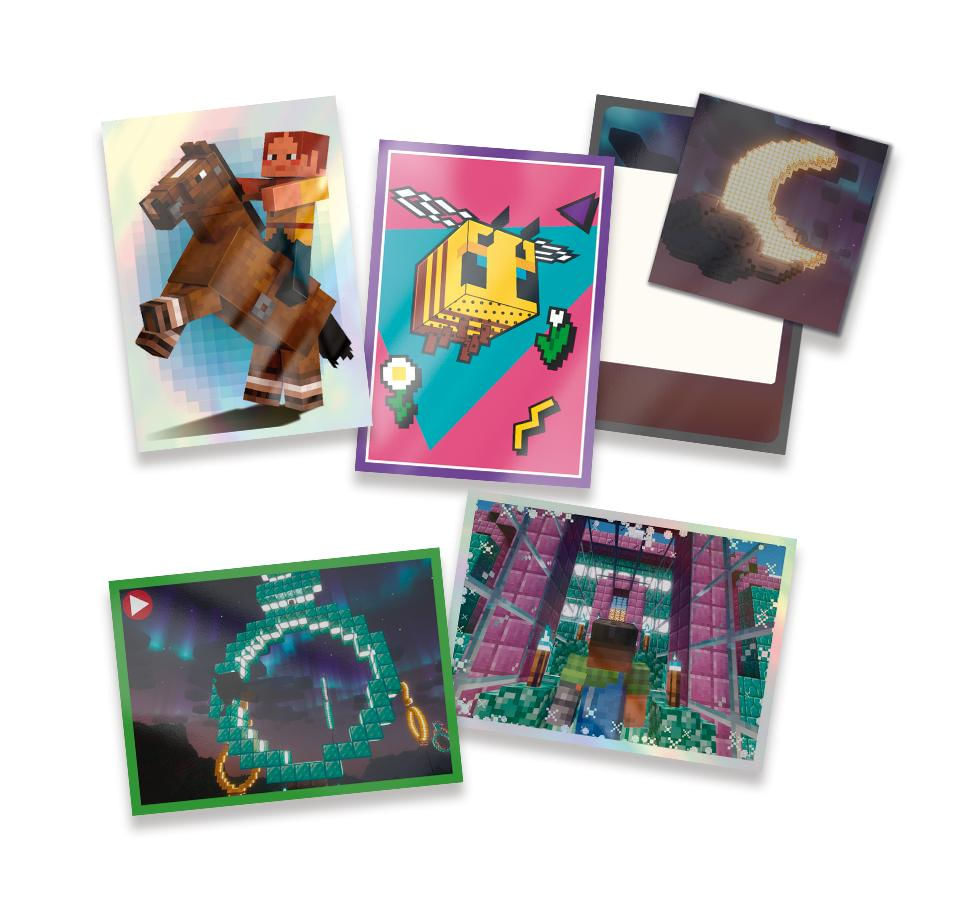 MINECRAFT 2024 Kit Com 20 Envelopes