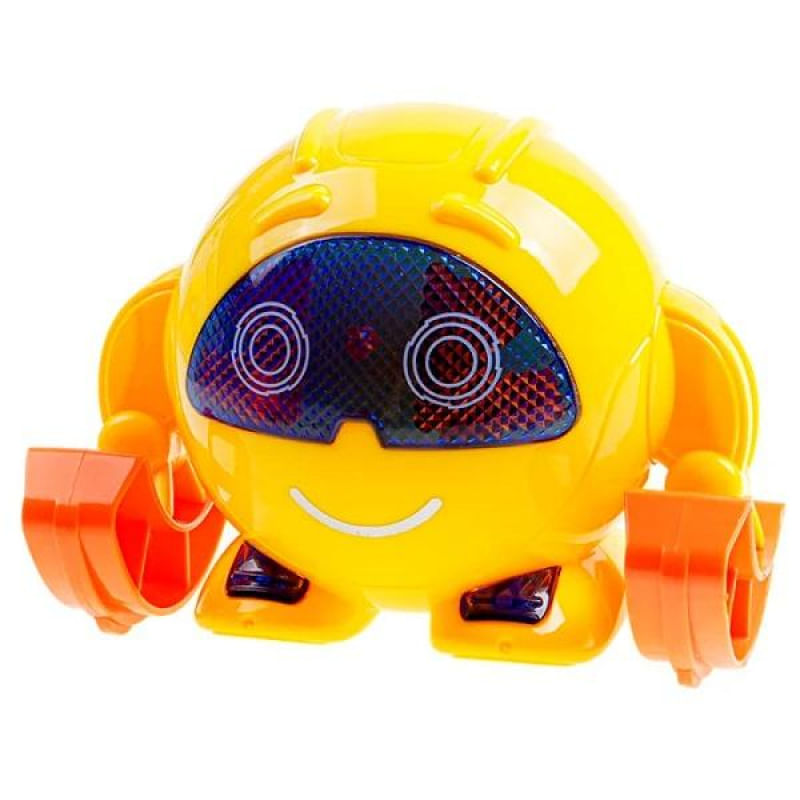 Robo BALL Bola Brinquedo Rola com Braços Gira 360 Graus LUZ Sortidos ...