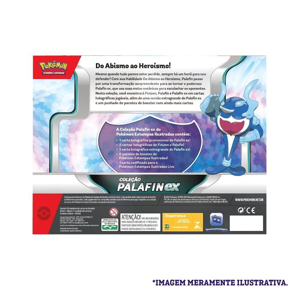 Box Palafin Ex Pokémon - Copag 34709 - Ri Happy