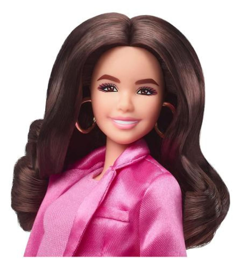 Boneca Barbie O Filme, Boneca Gloria Conjunto Rosa