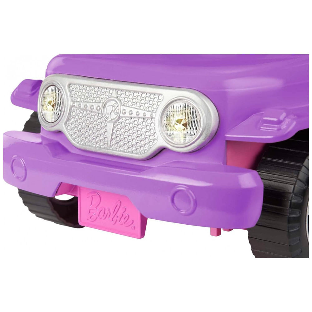 Carro de brinquedo da Barbie Off Road roxo com 2 Assento e Rodas ...