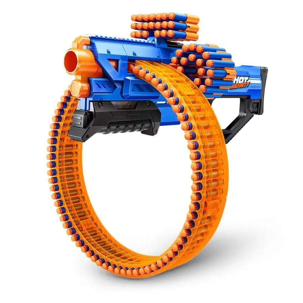 Lançador De Dardos X-Shot Insanity Mad Mega Barrel 72 Dardos - Candide ...