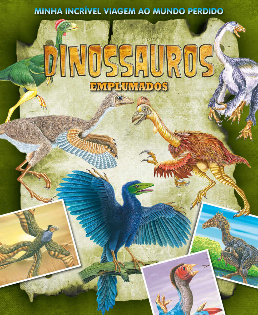 Minha Incrível Viagem ao Mundo Perdido - Dinossauros Emplumados - Ri Happy