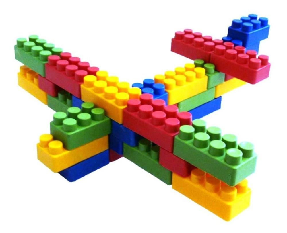 Blocos de Montar Magic Block 140 Peças - Simo Toys - Ri Happy