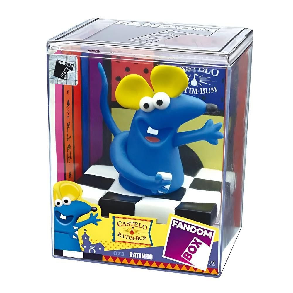 Boneco Fandom Box Castelo Ra Tim Bum Ratinho