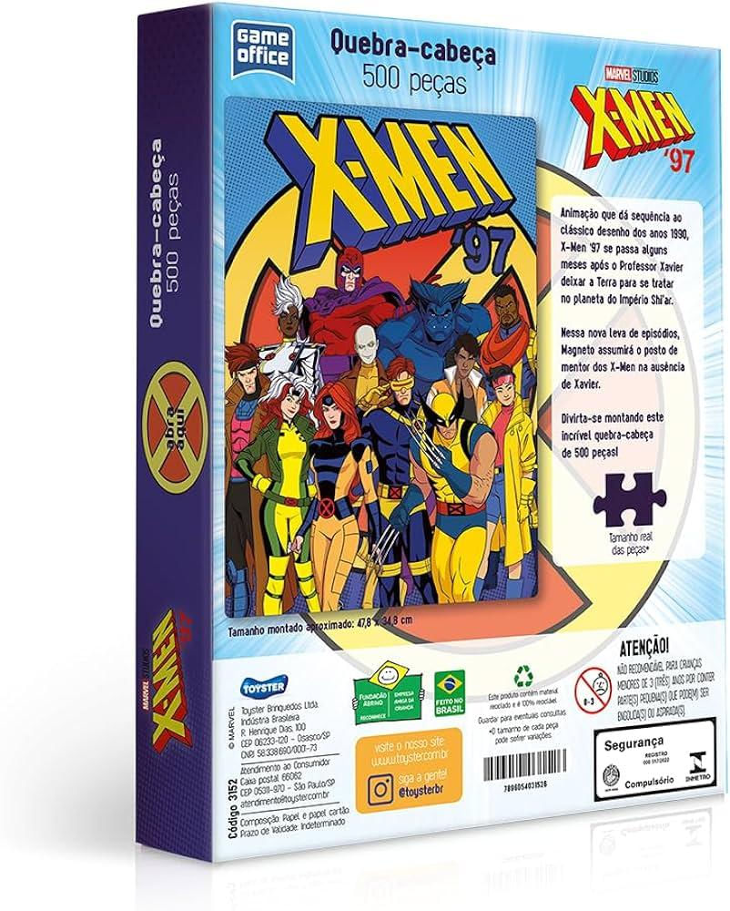 Quebra-Cabeça 500 Peças X-Men 97 Marvel - Toyster 003152