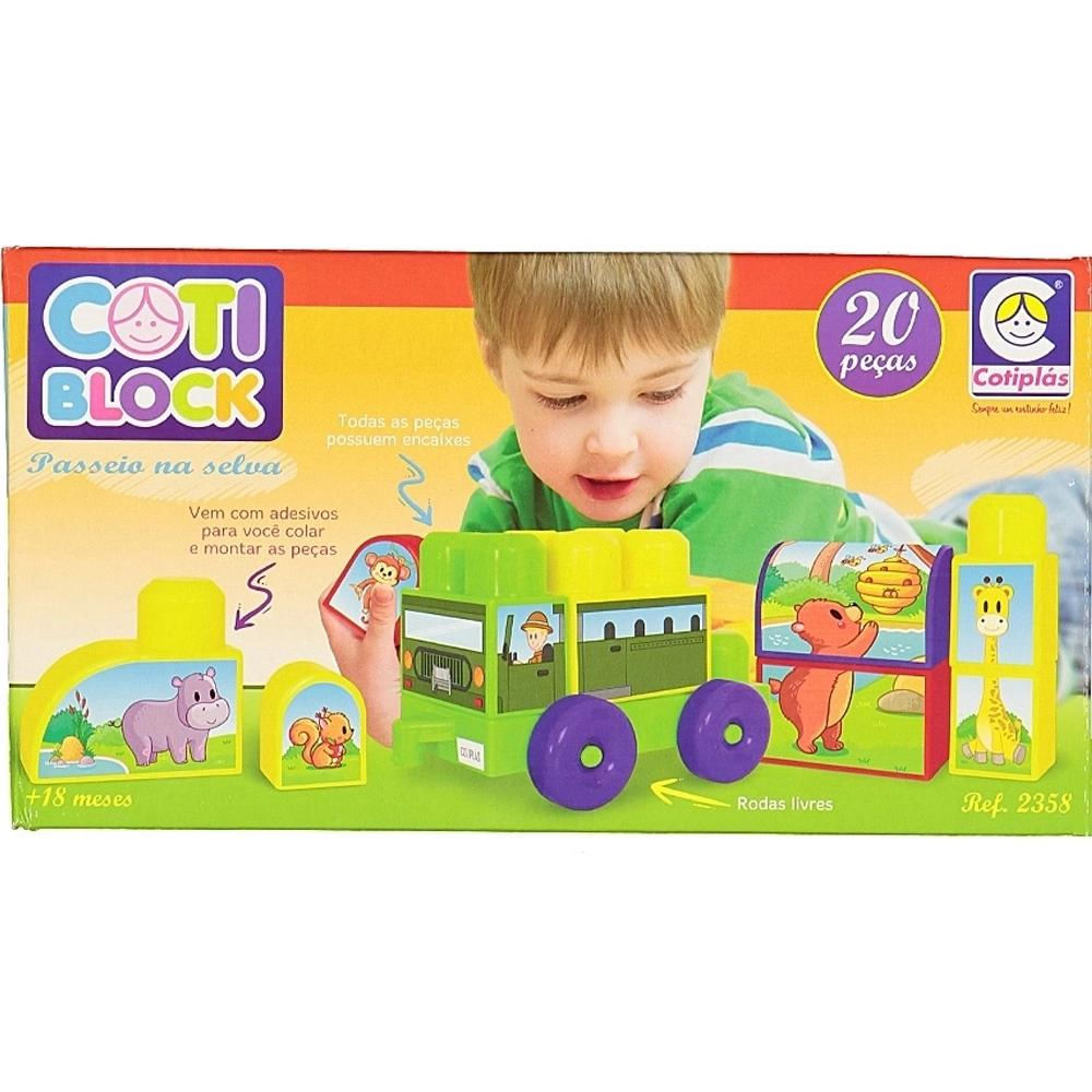 Passeio Na Selva Coti Block - Cotiplás 2358 - Ri Happy