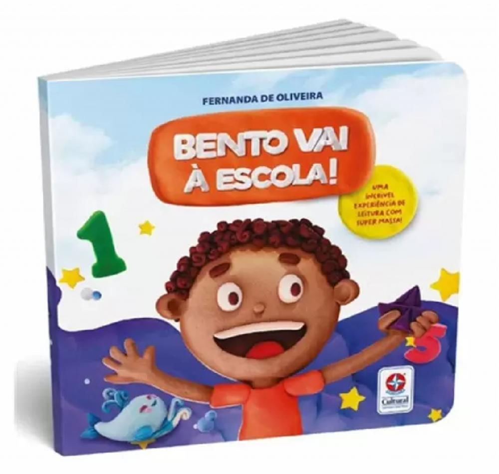 Livro Bento Vai A Escola Com Massa Estrela - Estrela 3005101 - Ri Happy