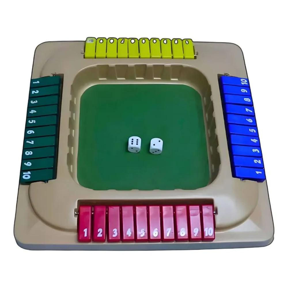 Jogo De Matemática Fecha a Caixa Jogo Infantil Algazarra