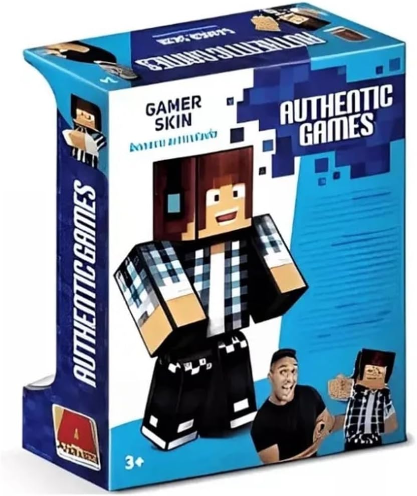 Figura Articulada Minecraft Authentic Games 25cm Algazarra - Ri Happy