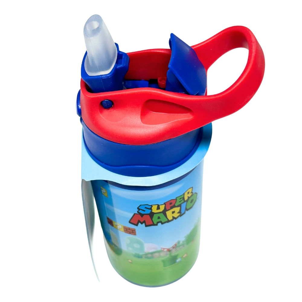 Garrafa Térmica Inox 500ml SUPER MARIO Luxcel - Ri Happy