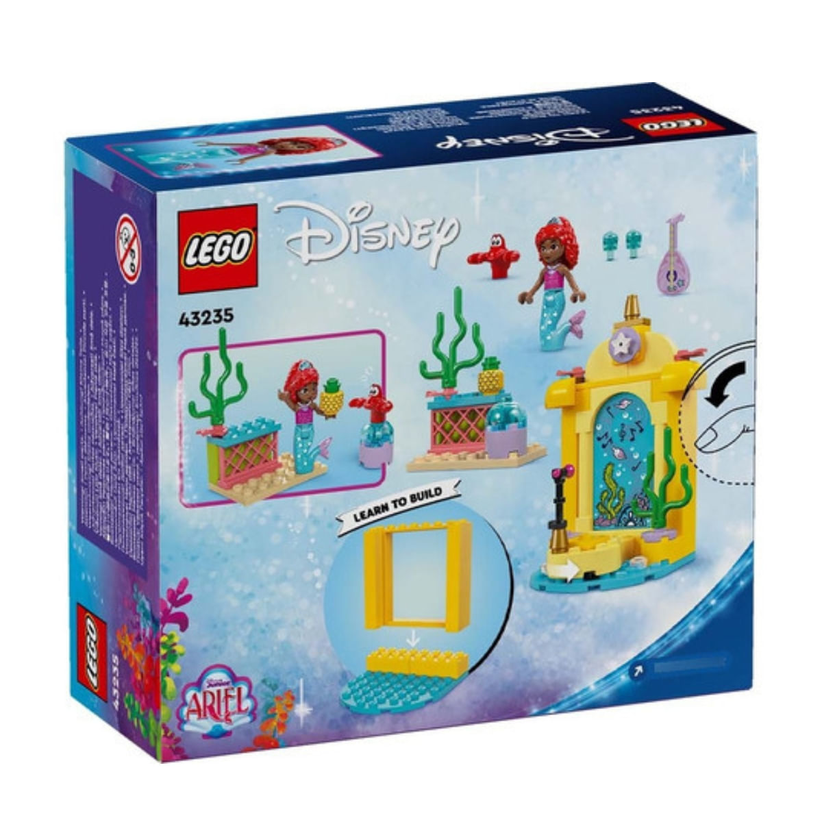 LEGO 43235 Palco Musical Da Ariel - Ri Happy