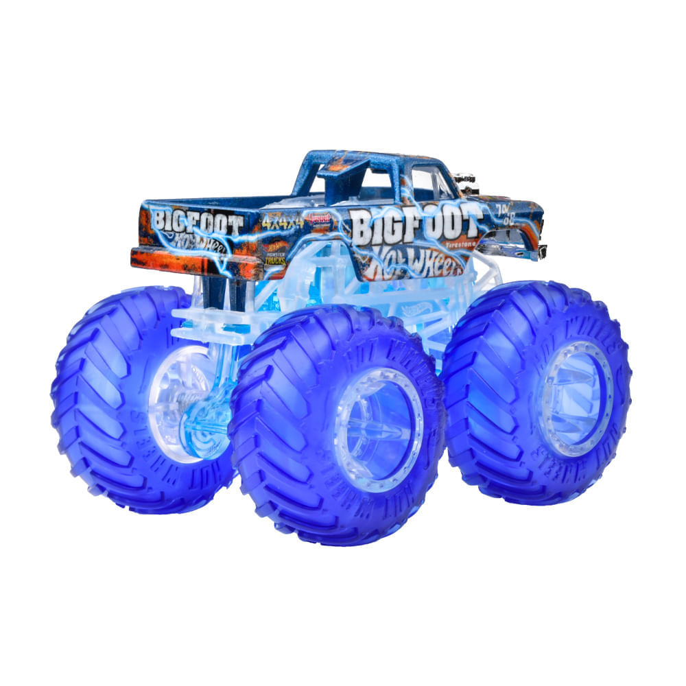 Hot Wheels - Monster Trucks - Power Smashers - Bigfoot 4x4x4 Hyj28