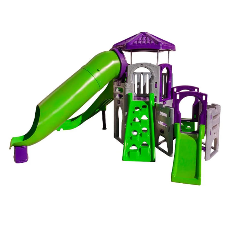 Playground Infinity com Escorregador e Tubo - Ri Happy