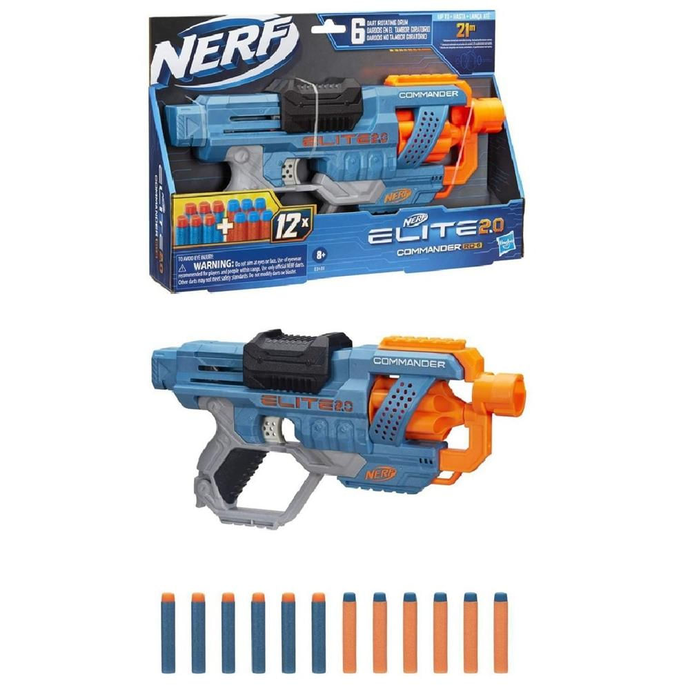 Nerf Lançador Elite 2.0 Comander - E9486 - Hasbro - Ri Happy