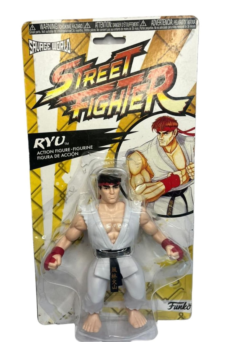 Street Fighter Boneco Ryu - Ri Happy