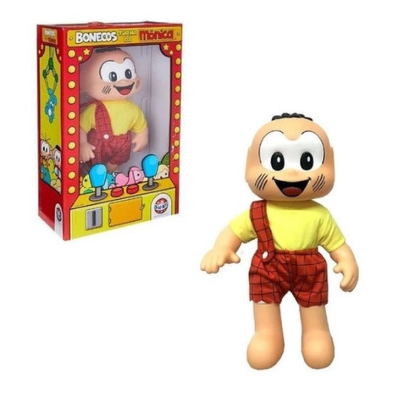 Boneco Infantil Cascao Turma Da Monica Tradicional Brinquedo - Ri Happy