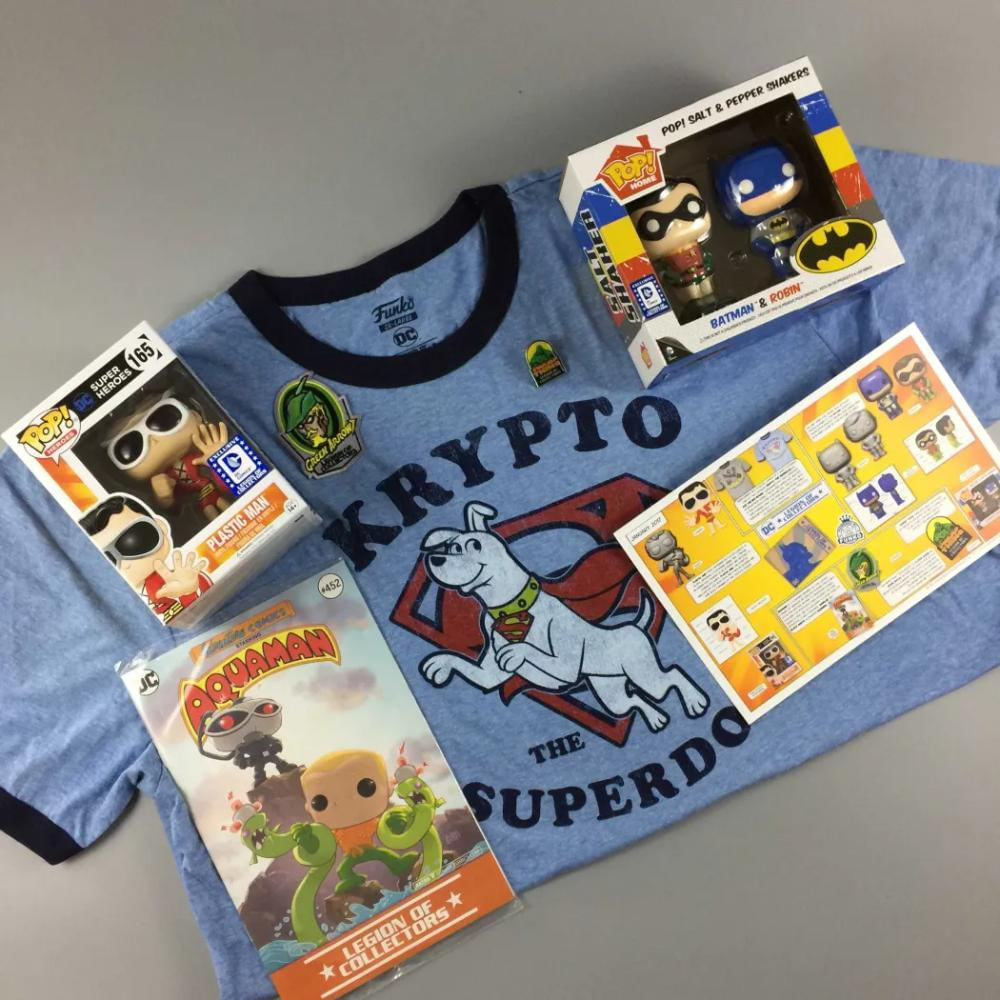 Funko Pop Box Legion Of Collectors DC Legacy - M - Ri Happy