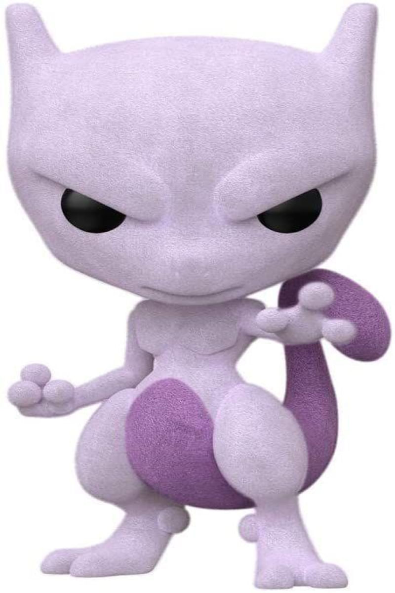 Funko Pop Pokemon 581 Mewtwo Flocked Sdcc 2020
