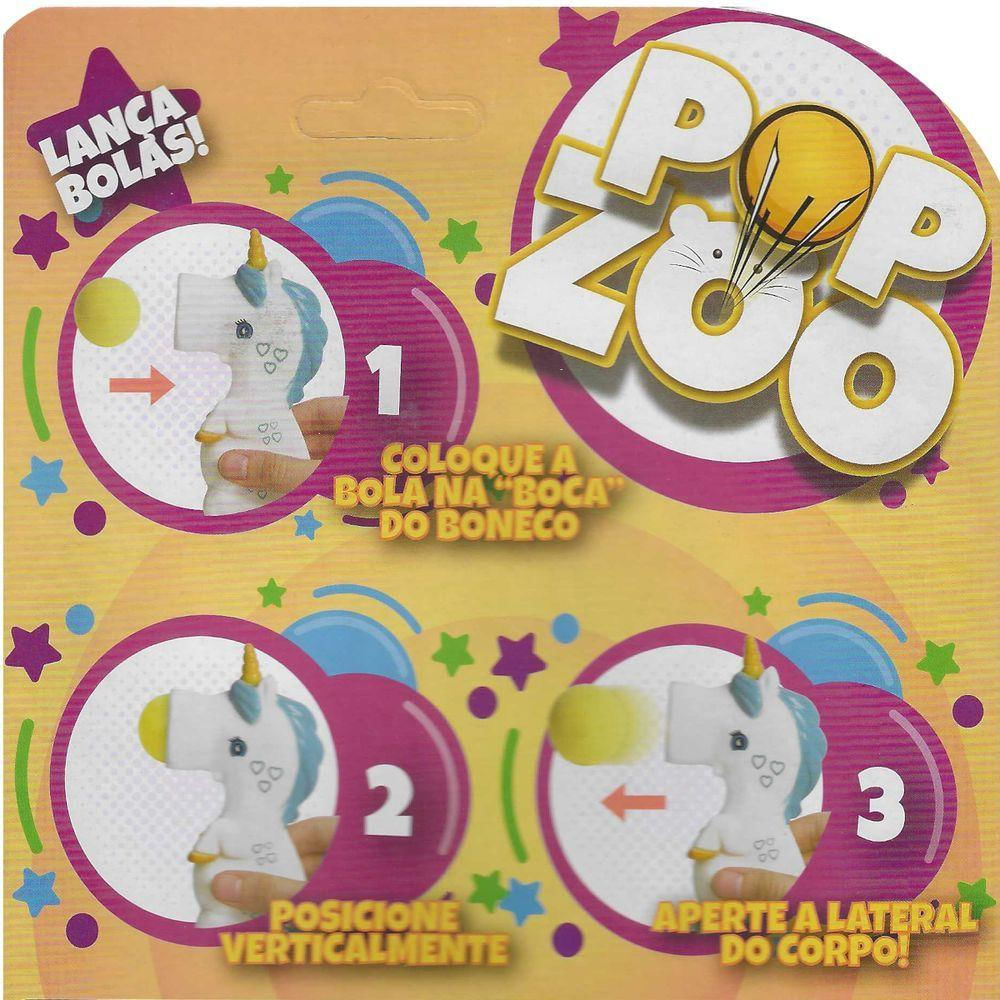 Brinquedo Pop Zoo Coleção Completa Com 6 Bonecos