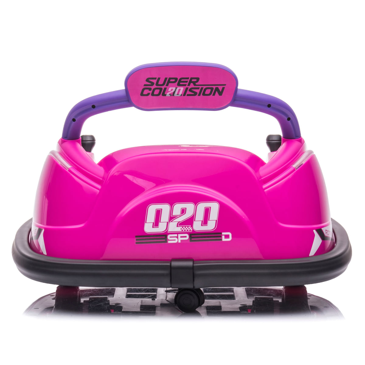 Carrinho Elétrico Choque 6V Rosa Bel