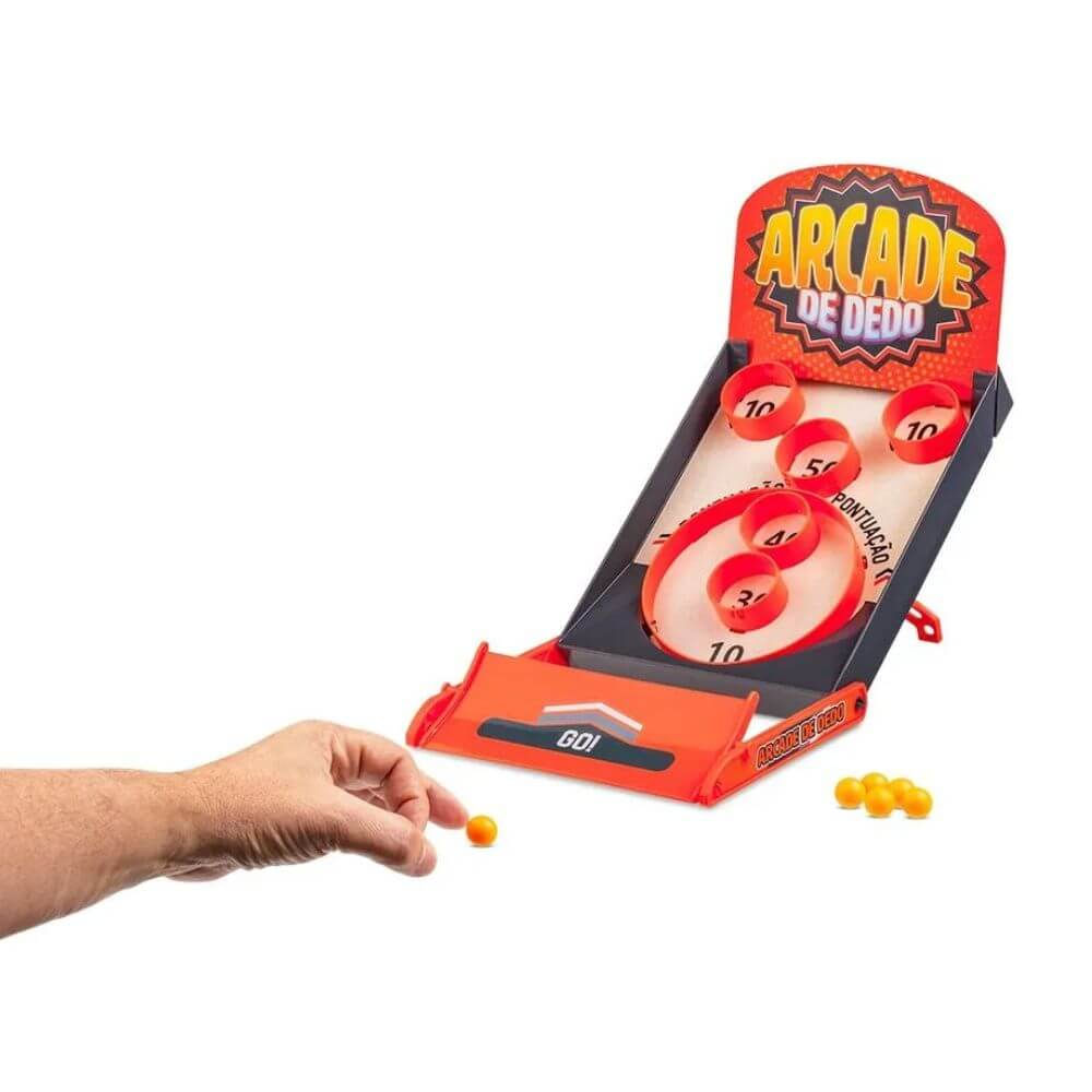 Jogo Infantil - Arcade de Dedo com 6 Bolinhas - Multikids - Ri Happy