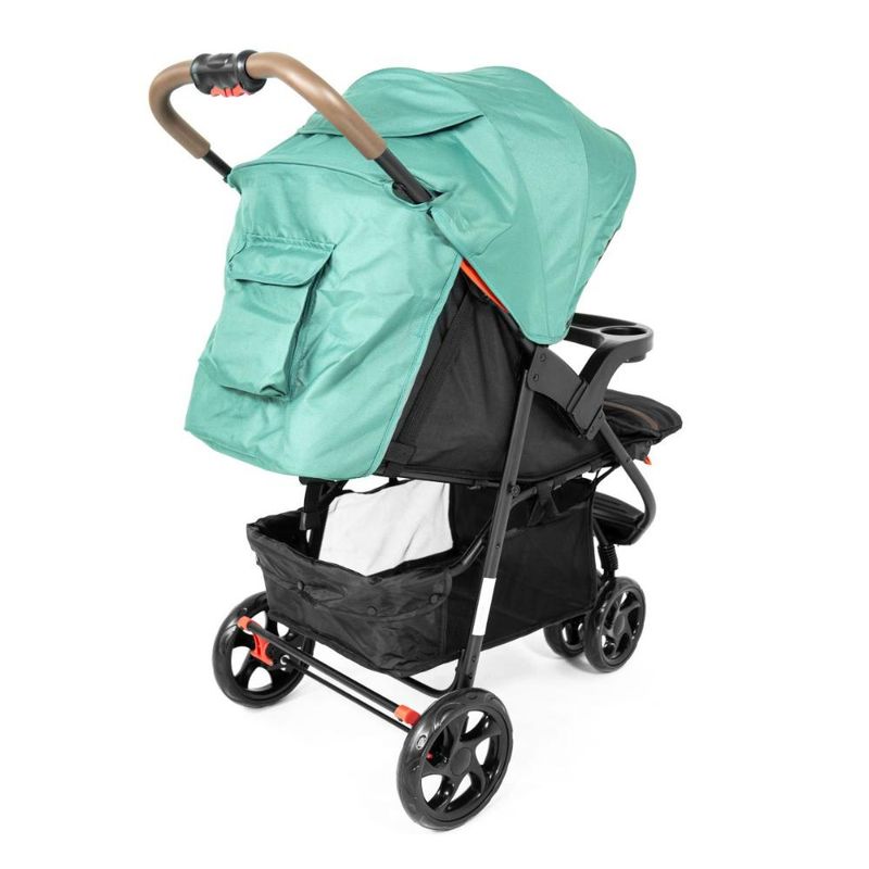 CARRINHO DE BEBÊ 3 RODAS CONFORT ATÉ 15KG VERDE BIBI JOY