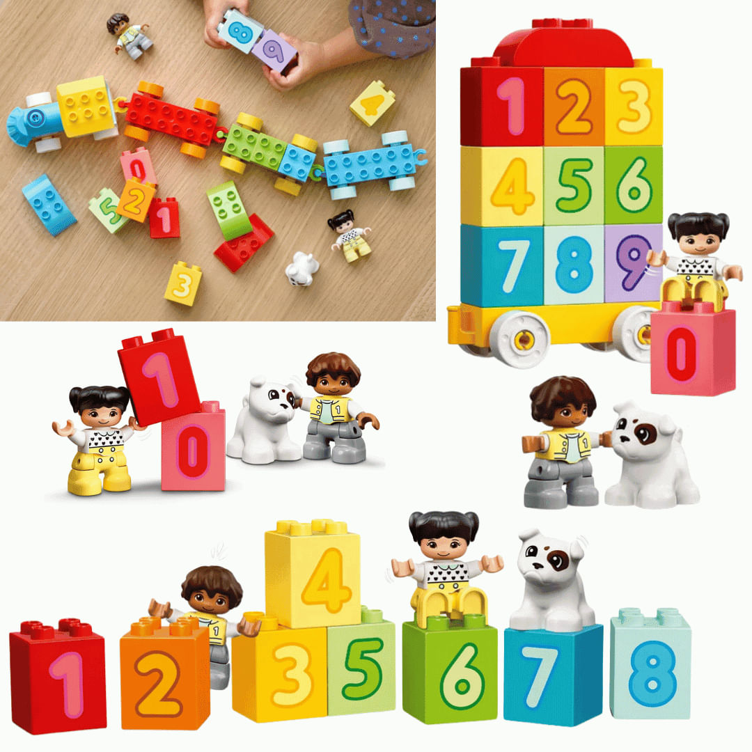 LEGO Duplo Trem dos Números 23 Peças 18m+ 10954 - Ri Happy