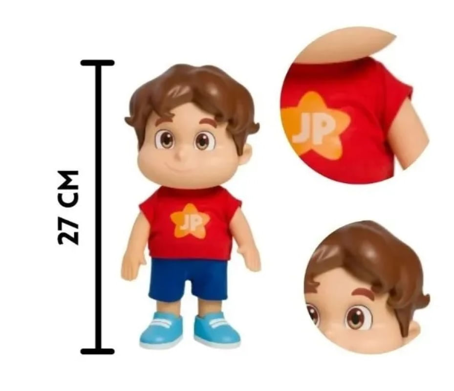 Boneco JP Articulado 27cm - Baby Brink - Ri Happy