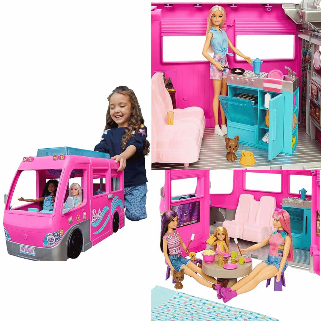 Trailer dos Sonhos da Barbie 60 Peças 3+ HCD46 Mattel