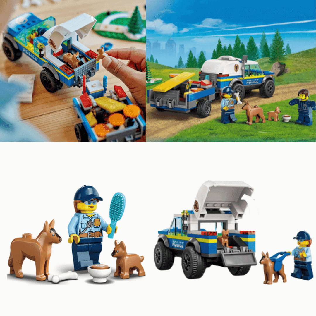 LEGO City Treinamento Móvel de Cães Policiais 197Pçs 5+60369