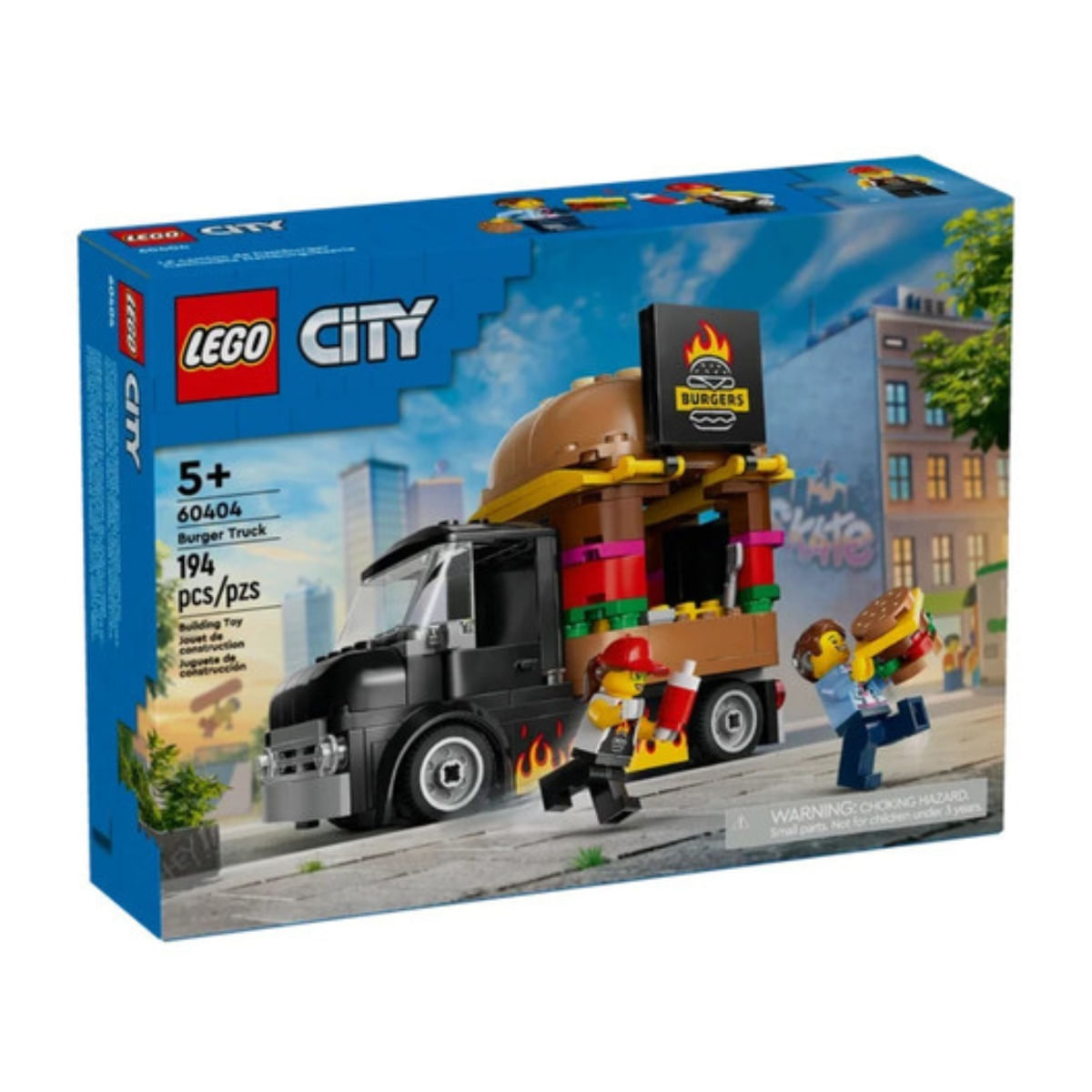 LEGO 60404 Lego City - Caminhão De Hambúrgueres