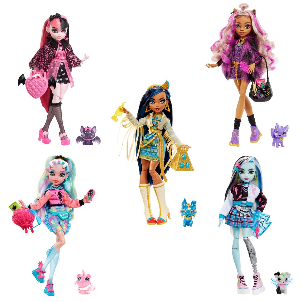 Confira Boneca - Monster High - Novo Visual - Modelos Sortidos - Mattel ...